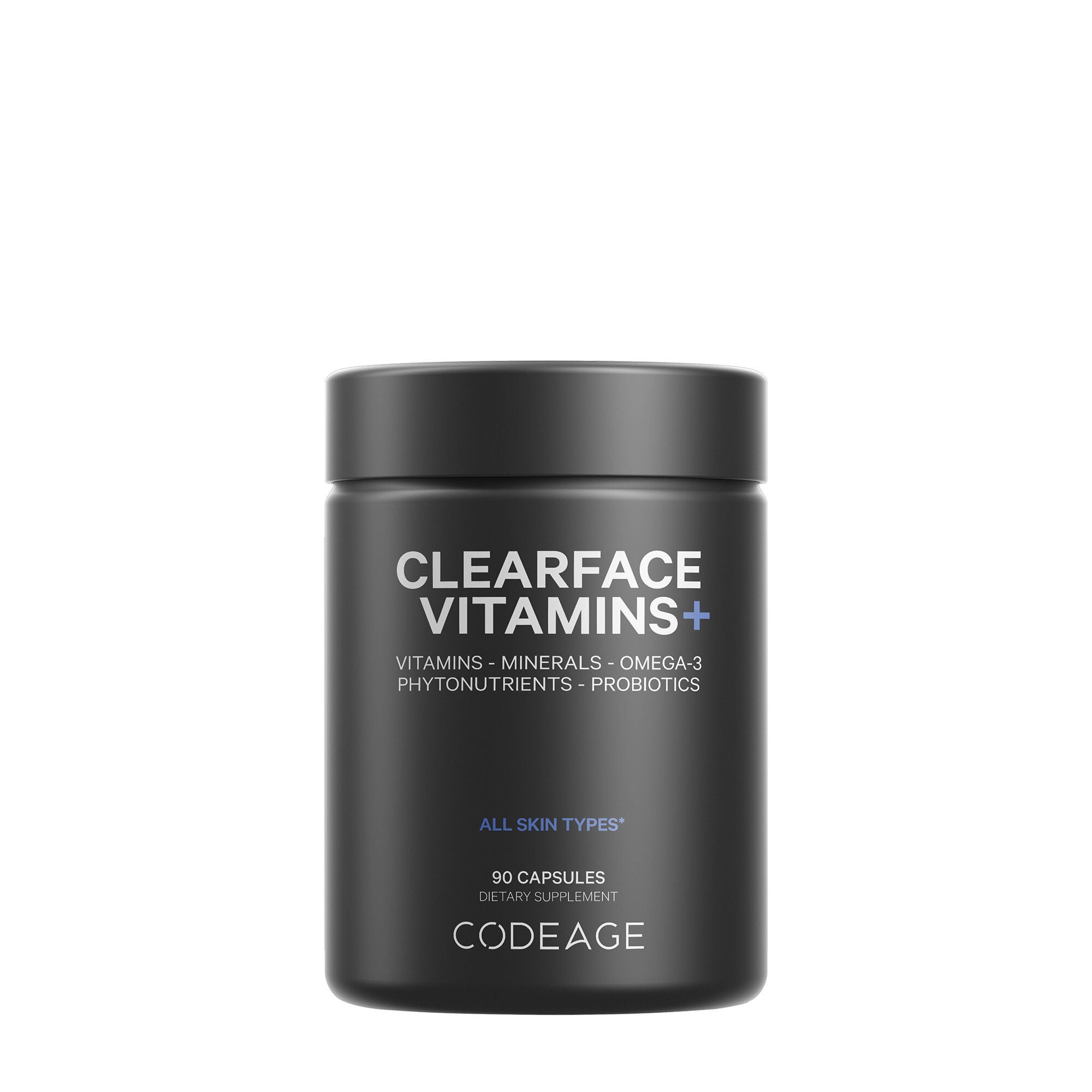 CodeAge Clearface Vitamins Black Packaging | GNC